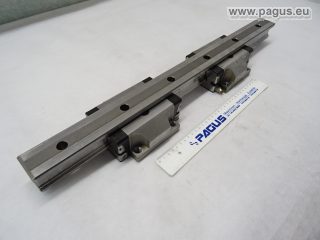 Linearführungswagen 2x R165141320 mit Schiene 626 mm - gebrauchte und ...