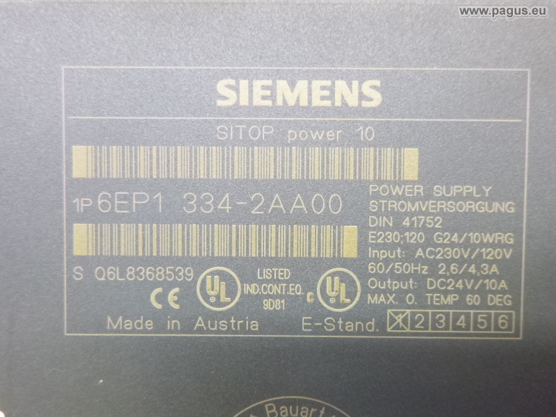 Netzteil 24 V, 10 A - gebrauchte und neu Maschinenhandel - Pagus