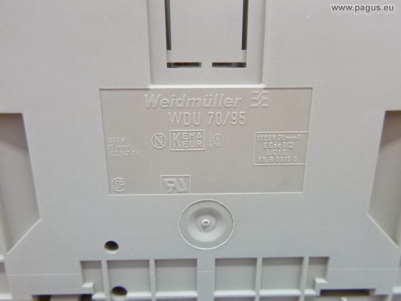 Durchgangs-Reihenklemme WDU 70/95, 10 Stück - gebrauchte und neu ...