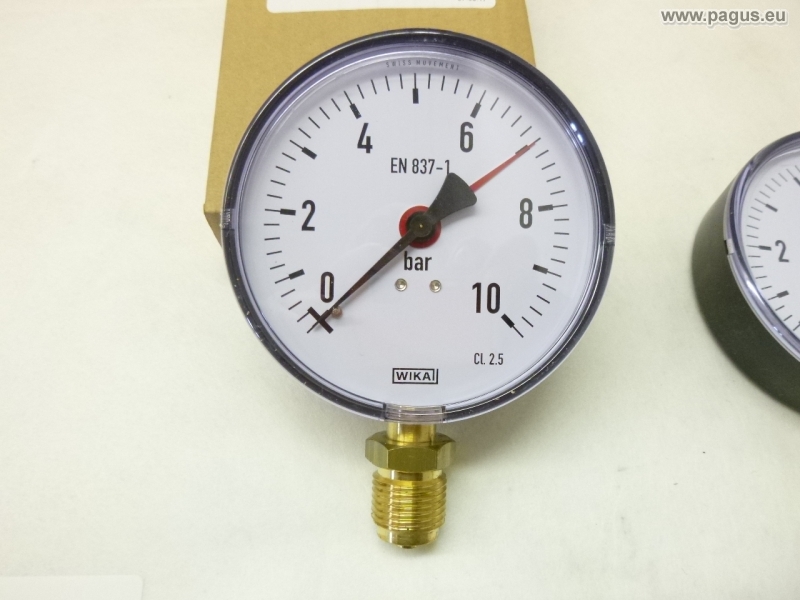 Manometer 10 bar, 3 Stück - gebrauchte und neu Maschinenhandel - Pagus