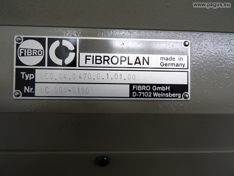 Rundtisch FIBROPLAN Ø 440 mm - gebrauchte und neu Maschinenhandel - Pagus