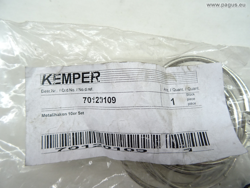 Metallhaken 70120109, 40 Stück - gebrauchte und neu Maschinenhandel - Pagus