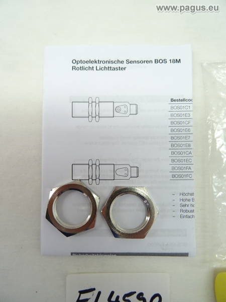 Lichttaster BOS01E6 - gebrauchte und neu Maschinenhandel - Pagus