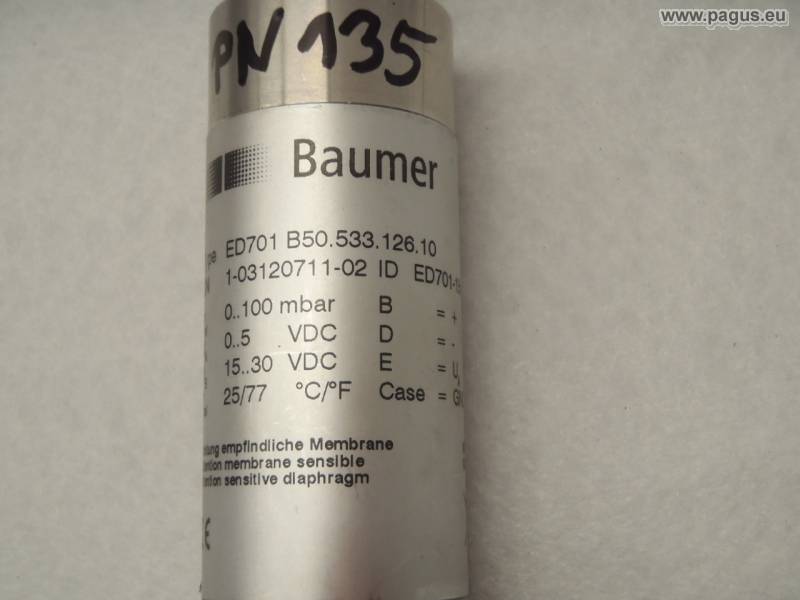 Druckmessumformer ED701 B50.533.126.10 - gebrauchte und neu ...