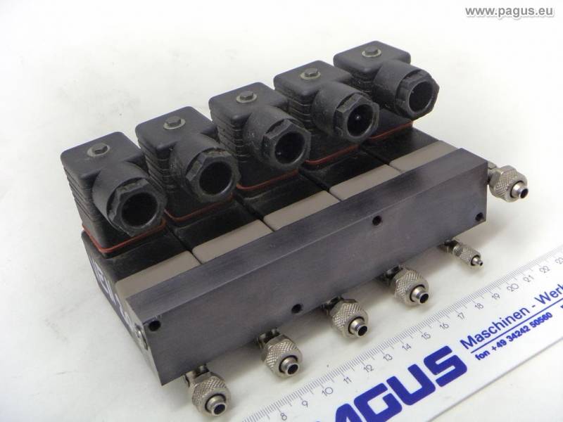 Ventilblock 5 x 312-C - gebrauchte und neu Maschinenhandel - Pagus