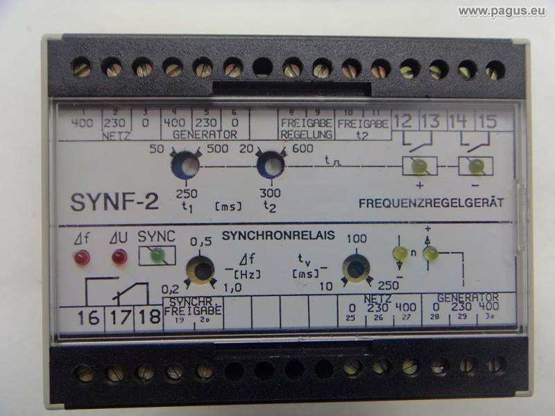 Frequenzregelgerät SYNF-2 - gebrauchte und neu Maschinenhandel - Pagus